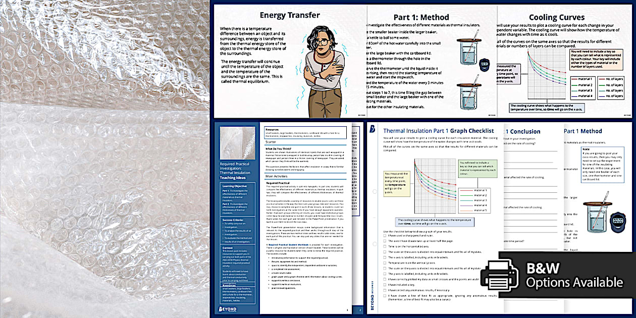 GCSE Required Practical: Thermal Insulation |Science| Beyond