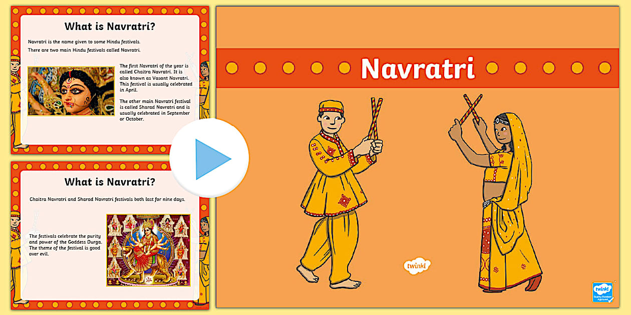 Navratri Information PowerPoint (teacher made) - Twinkl