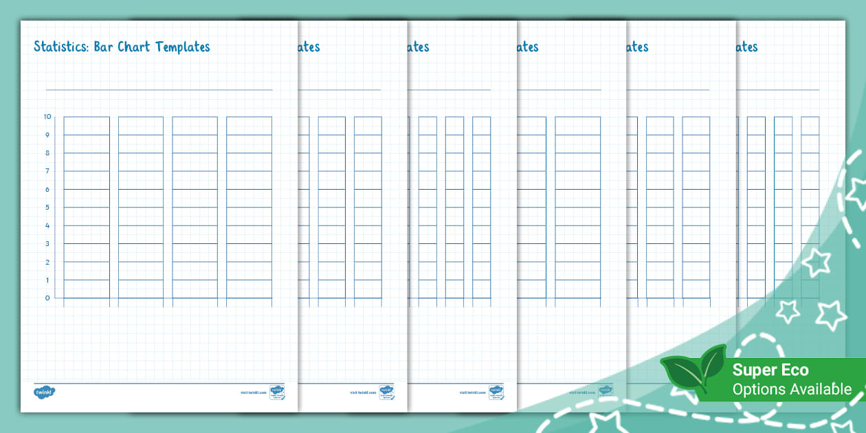 Statistics: Bar Chart Templates (teacher made) - Twinkl