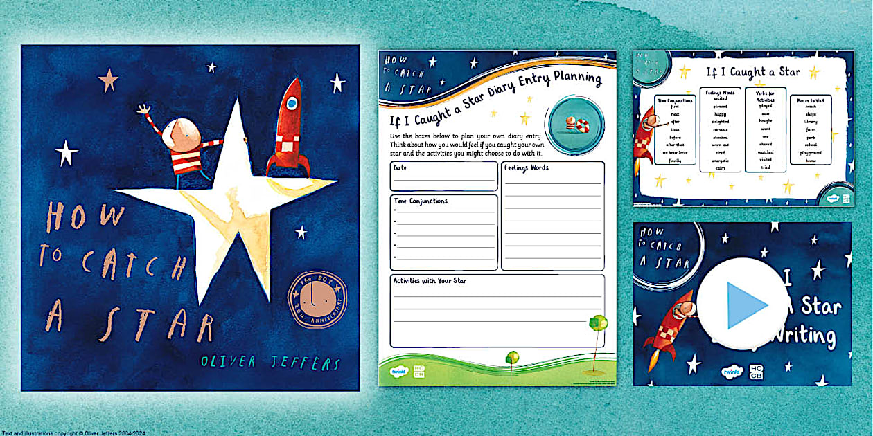 FREE! - How to Catch a Star: If I Caught A Star Diary Writing Resource Pack
