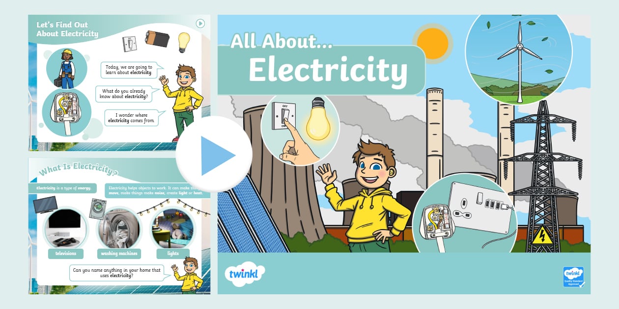 All About Electricity PowerPoint | Twinkl (teacher made)