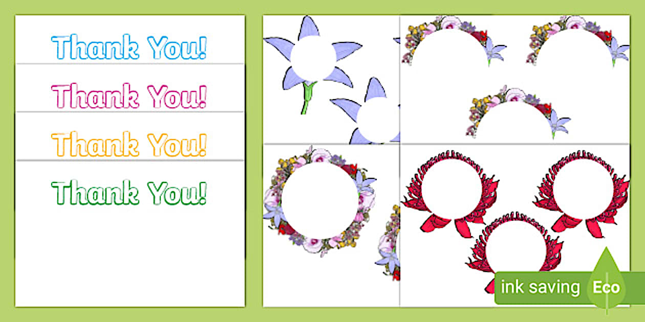 Whole Class Teacher Aide Thank You Cards (teacher made)