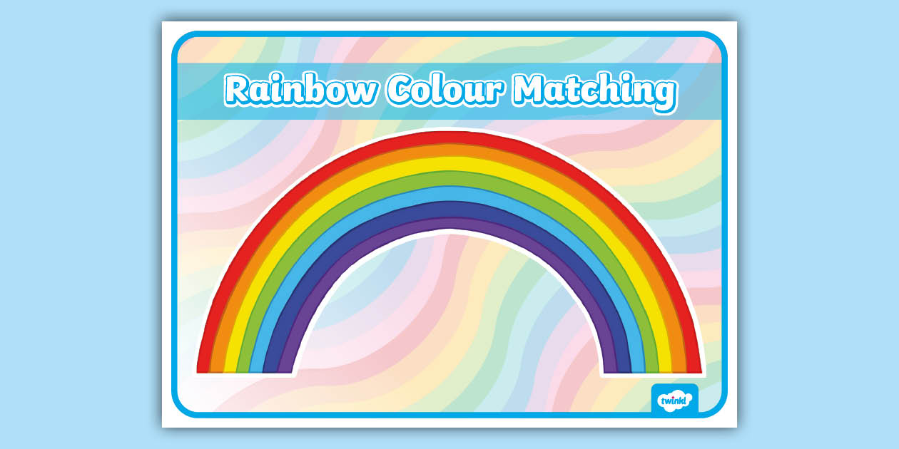 Rainbow Display Poster | Twinkl (teacher made) - Twinkl