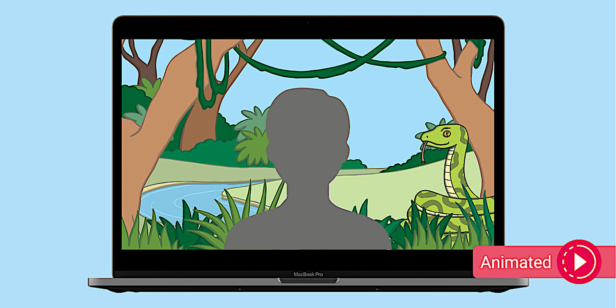 Jungle Virtual Background | Online Class | Twinkl USA