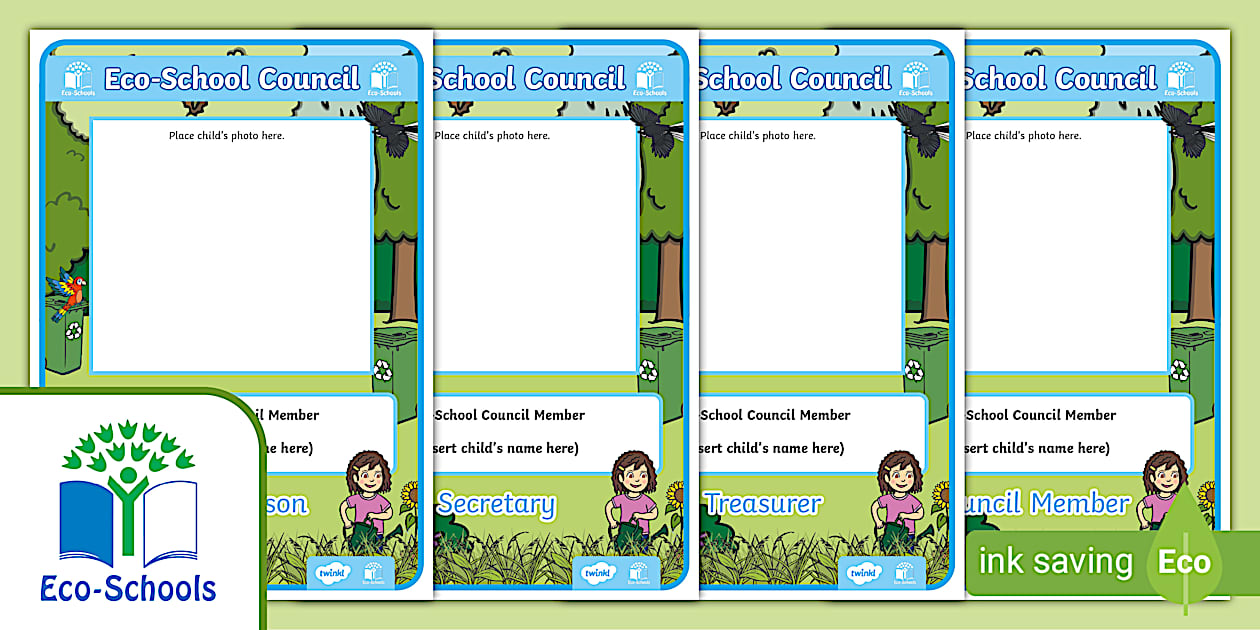 Eco-Schools NI: Eco-School Council Members Display Posters