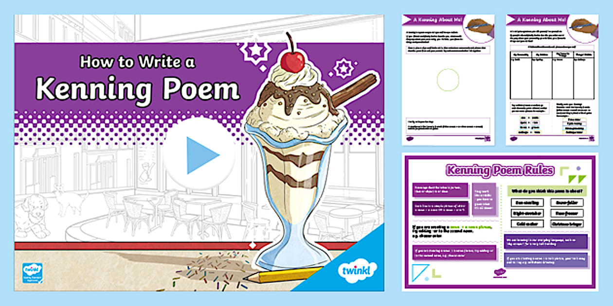 Recognise Different Forms of Poetry | Kennings KS2 Pack