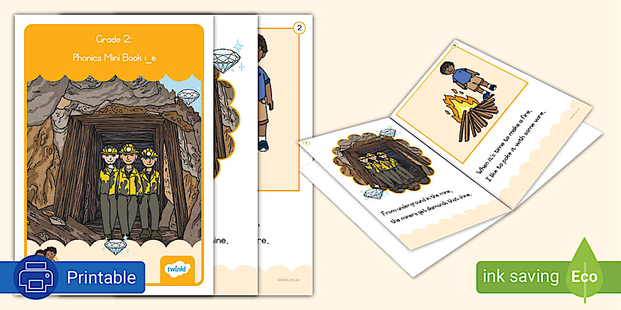 Grade 2 Mini Book i-e (teacher made) - Twinkl
