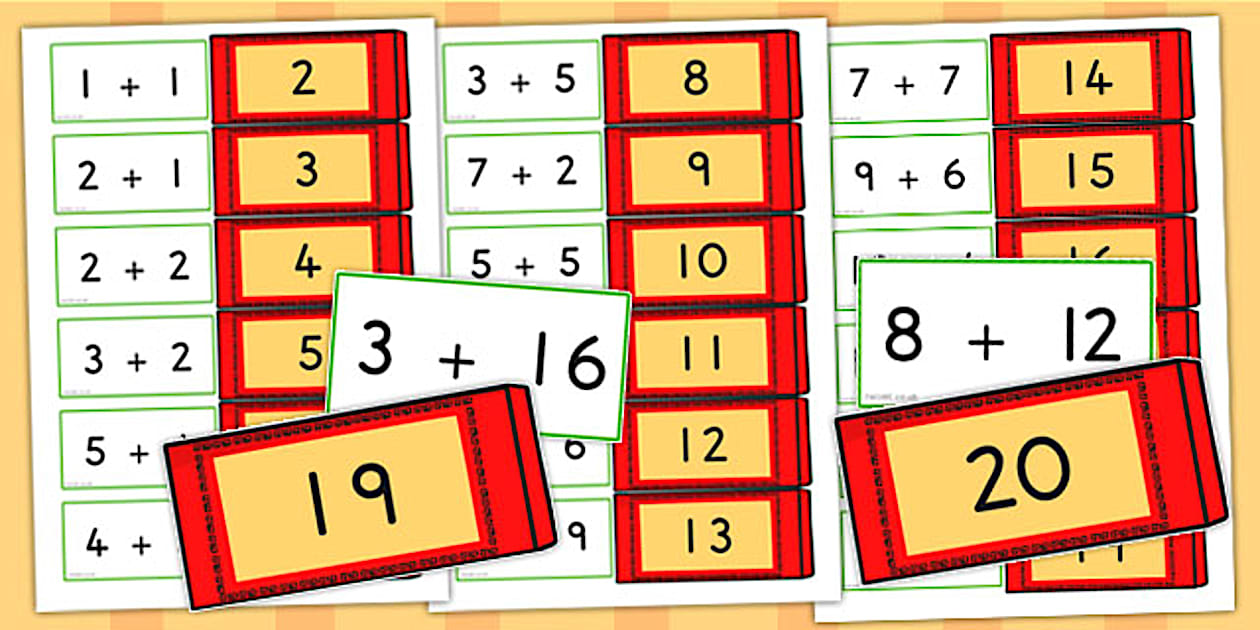 Chinese New Year Addition Matching Activity (teacher made)