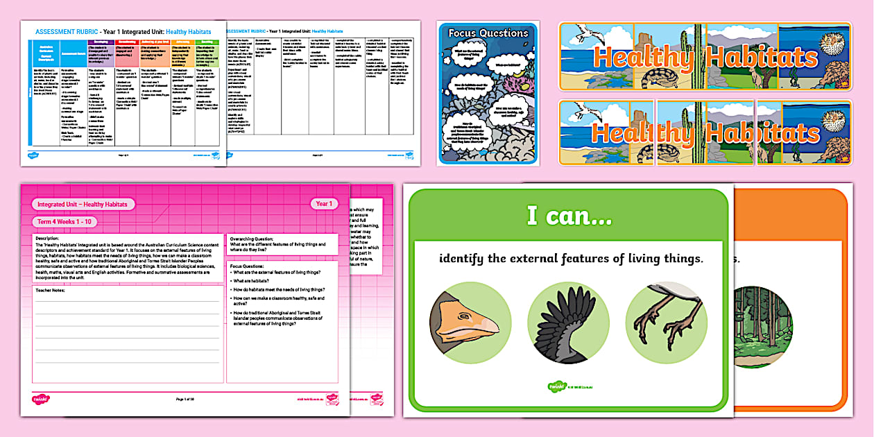 Healthy Habitats Yr 1 IU Display Pack: Primary Units
