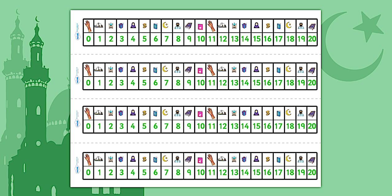 Eid Number Tracks 1 20-eid, number, eid numbers, number tracks, 0-20 ...