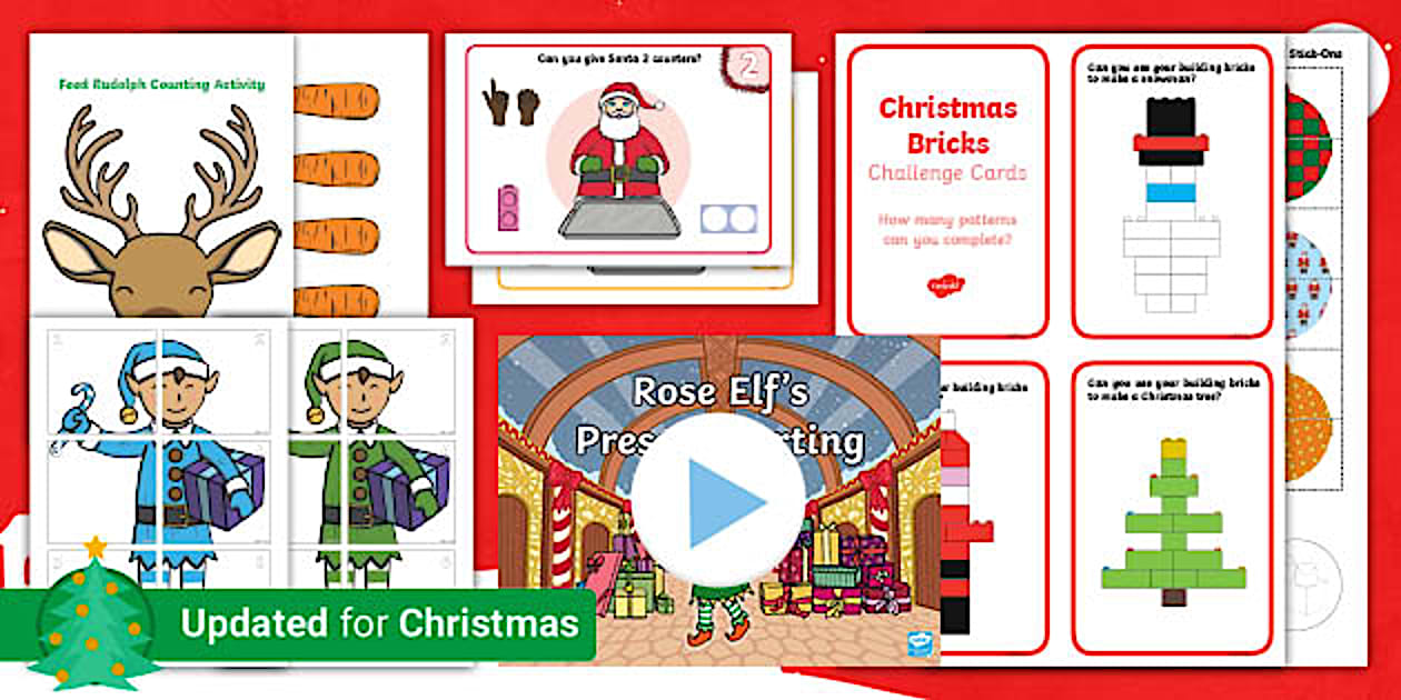 Activity Pack: Preschool Christmas Maths (CAPS Aligned)