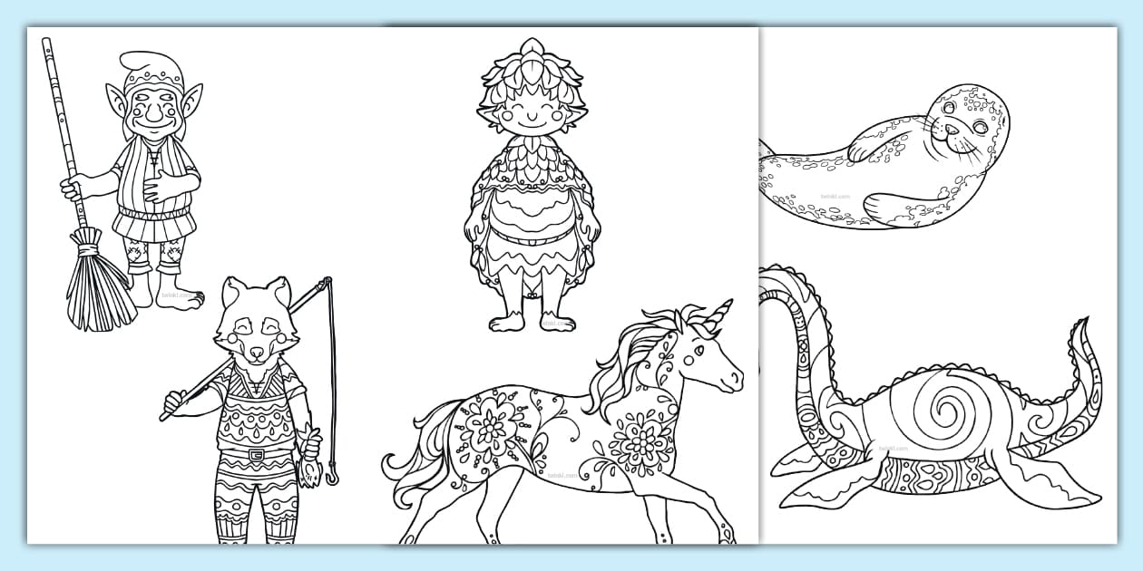 Storytelling Character Stick Puppets (teacher made) - Twinkl