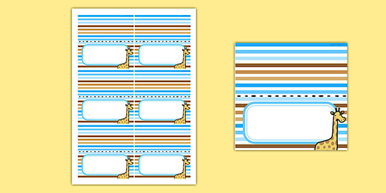Baby Shower Place Names Blue Themed