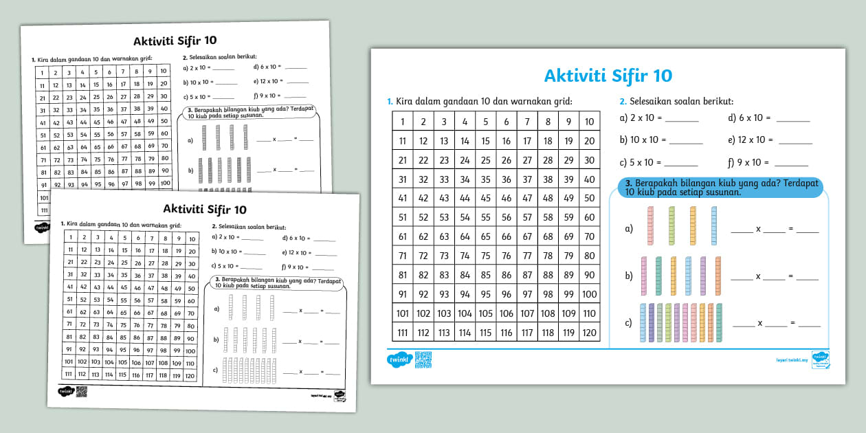 * NEW * Aktiviti Sifir 10 (teacher made) - Twinkl