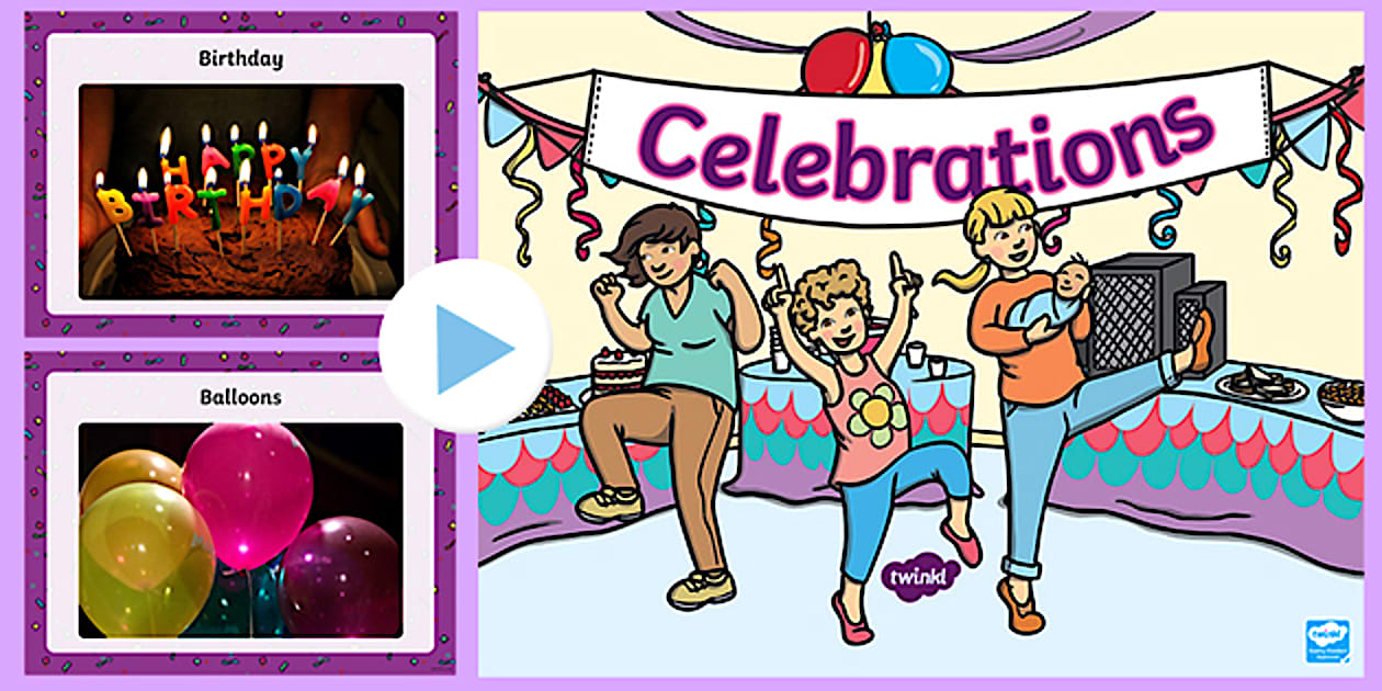 Celebrations PowerPoint | Photo Slides | Twinkl Resources