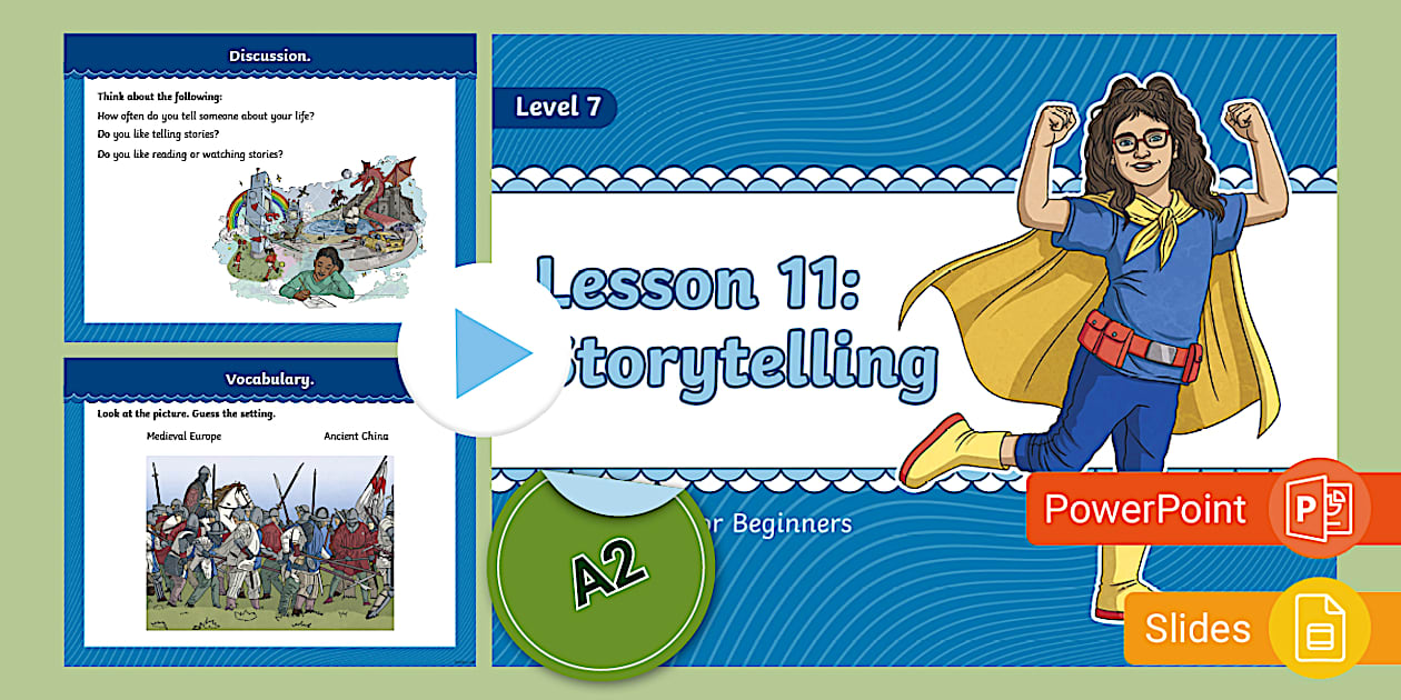 ESL Curriculum Level 7, Lesson 11 (teacher made) - Twinkl
