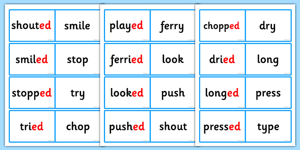 Editable Suffix Loop Cards (ed) (teacher made) - Twinkl