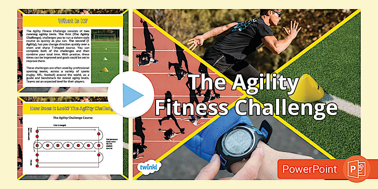 The Agility Fitness Challenge Explanation PowerPoint