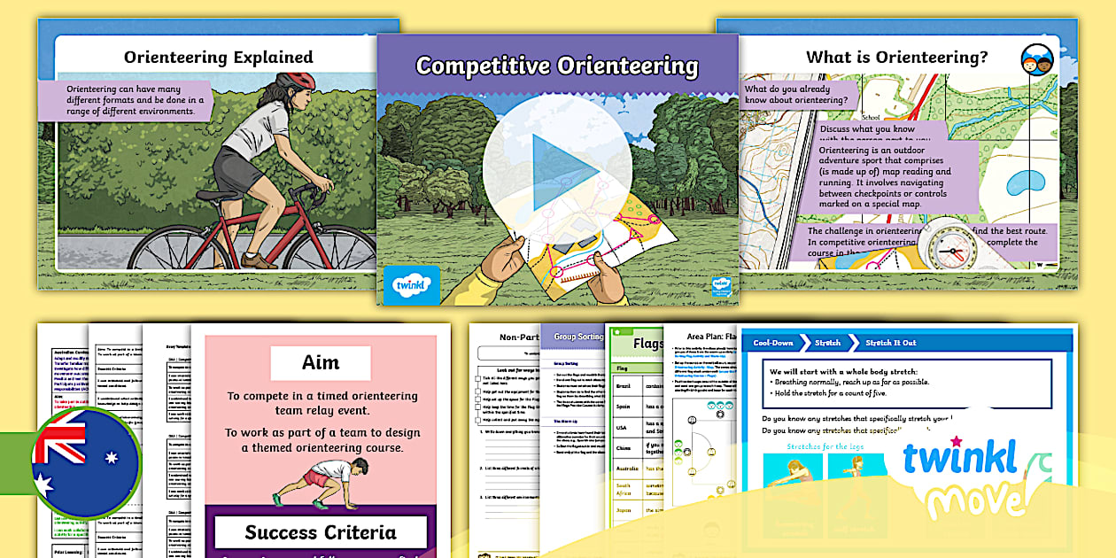 Move PE: Year 6 OAA: Competitive Orienteering - Twinkl