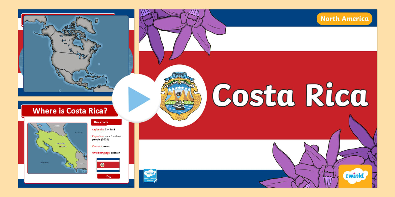 KS1 Costa Rica PowerPoint (teacher made) - Twinkl
