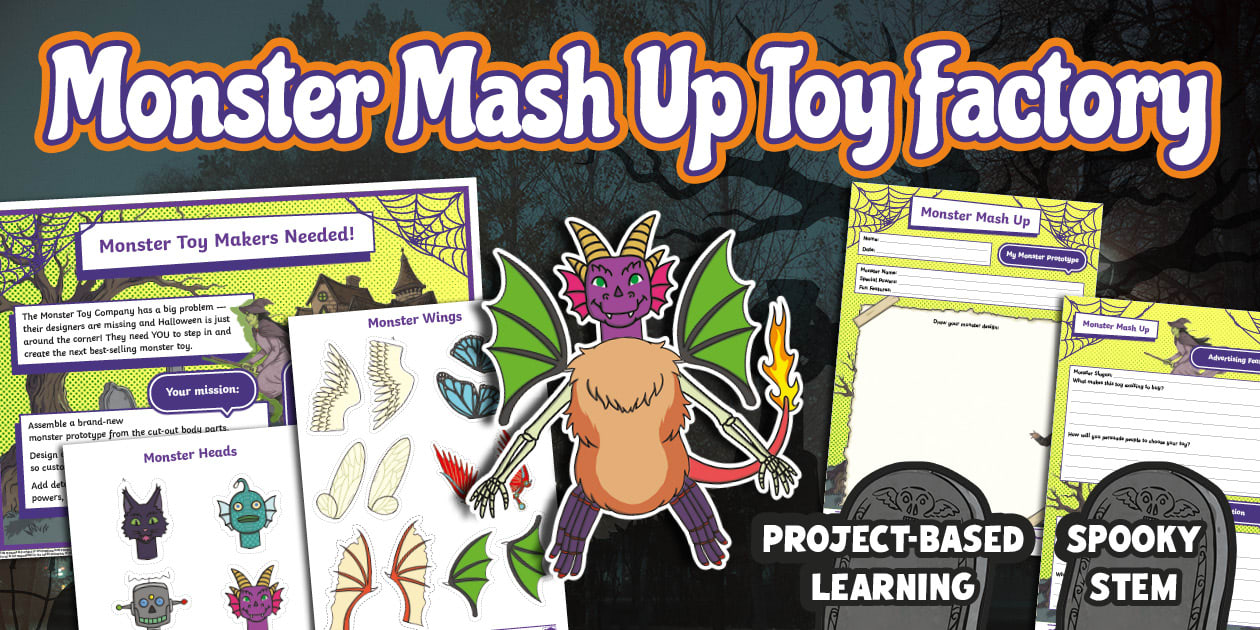 Monster Mash Up Toy Factory (STEAM)