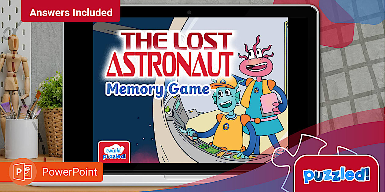 The Lost Astronaut Memory Game - Twinkl - Kids Puzzles