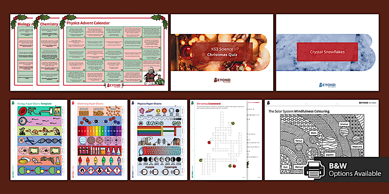 End of Term Science Activity Pack (Autumn)