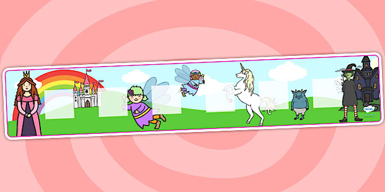 Fantasy-Themed Visual Timetable Display (teacher made)