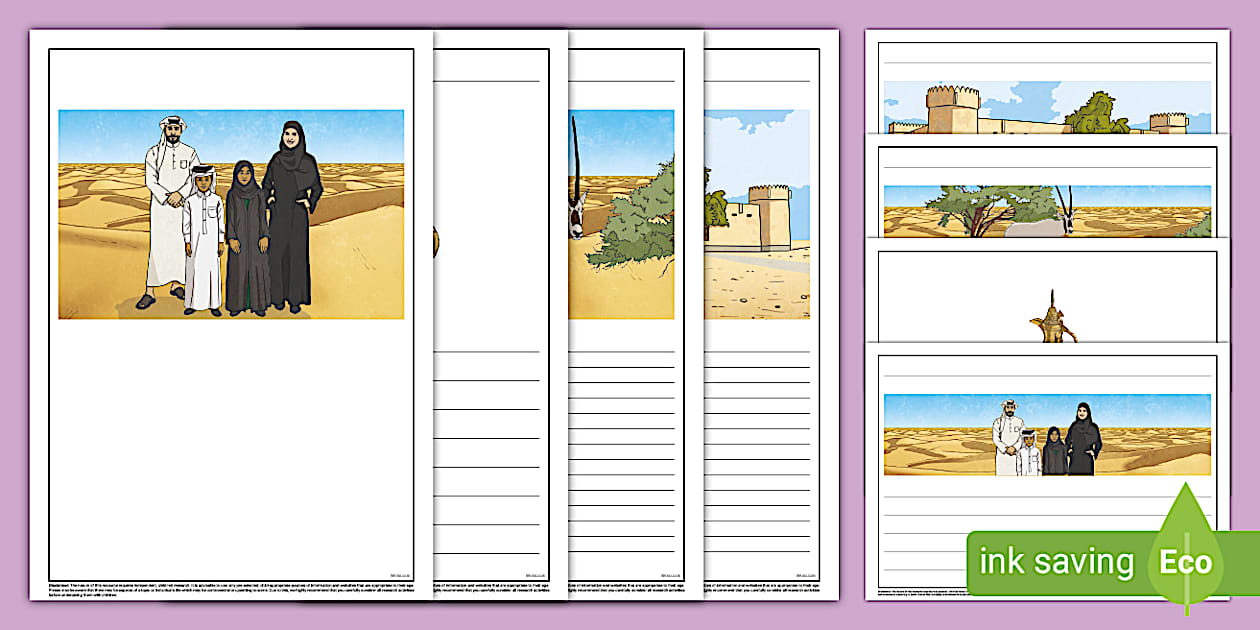 Qatar's Heritage Writing Frames (teacher made) - Twinkl