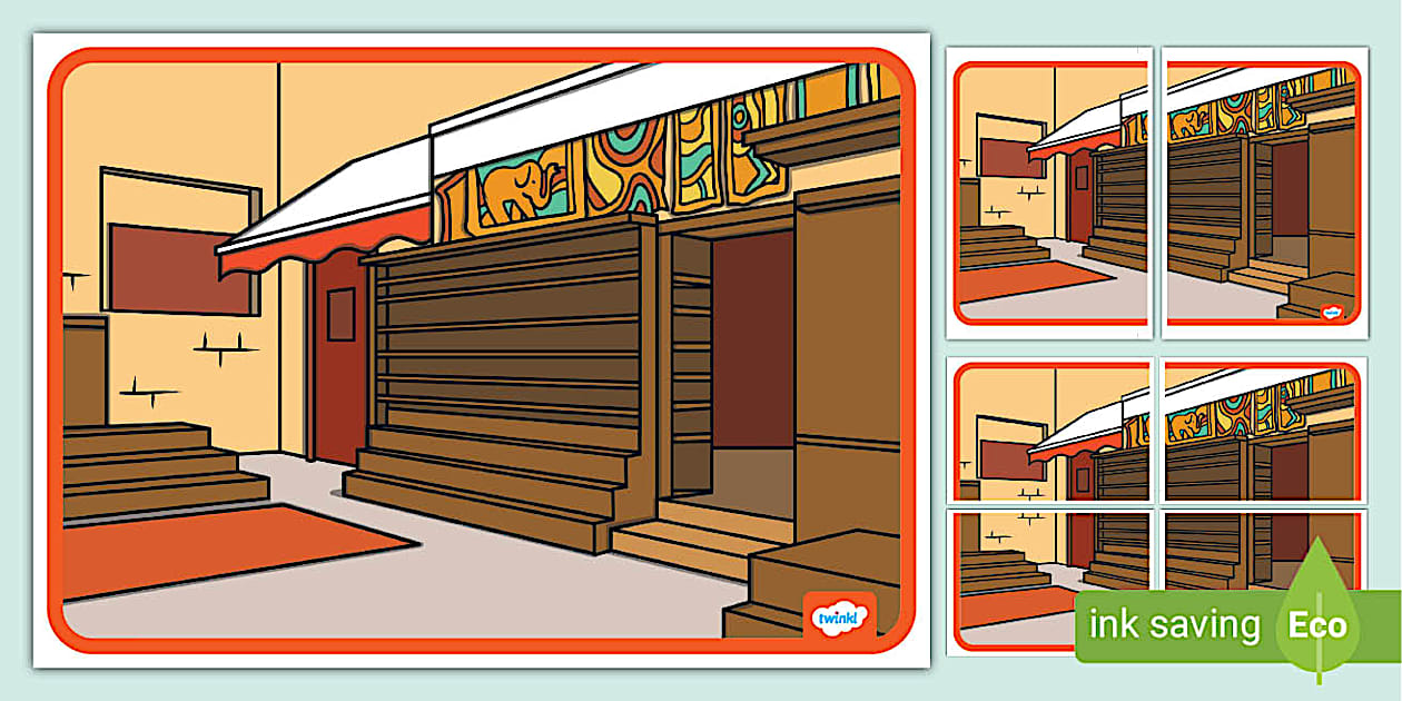 Souk Role Play Market Stall Scene (Teacher-Made) - Twinkl