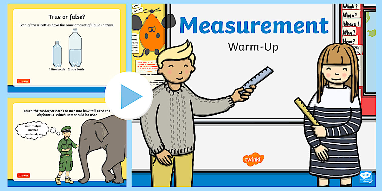 Measuring with a ruler KS1 PowerPoint - Year 2 - Twinkl
