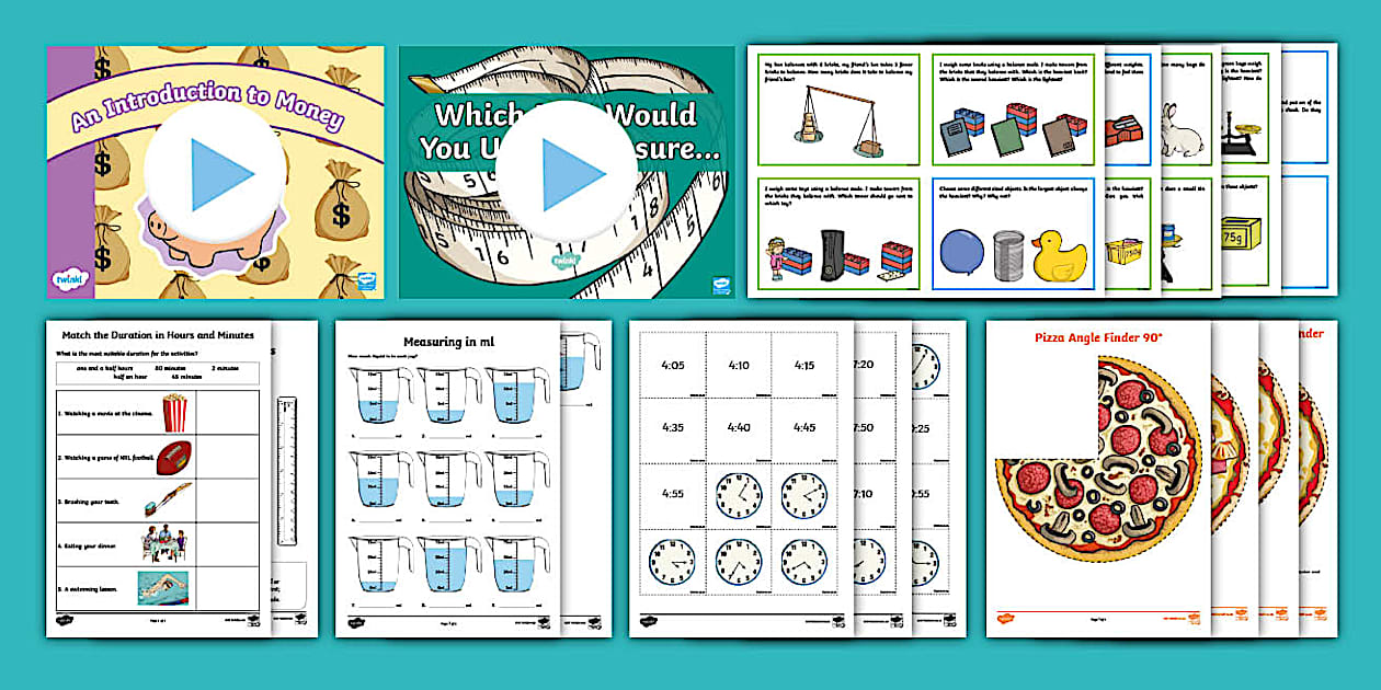 Year 3 NAPLAN understanding measurement Unit Pack - Twinkl