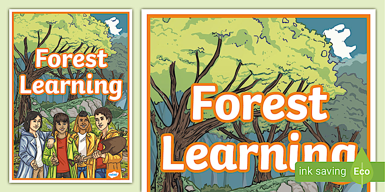 Forest Learning Display Poster (Teacher-Made) - Twinkl