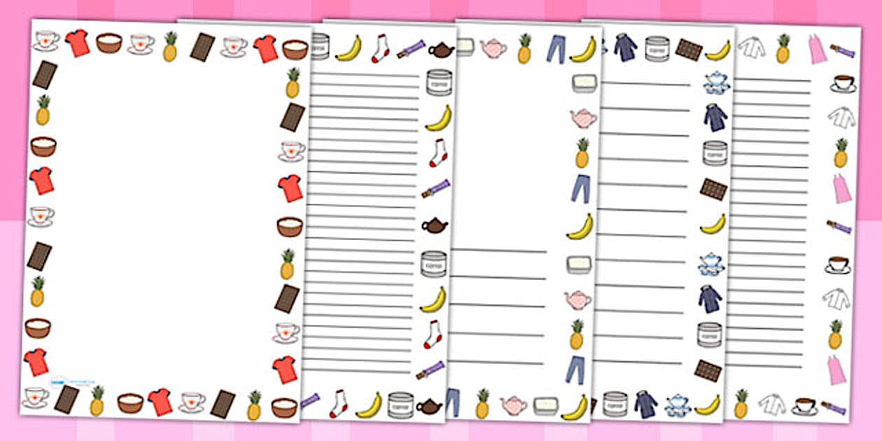 Editable Fairtrade Page Borders (Teacher-Made) - Twinkl