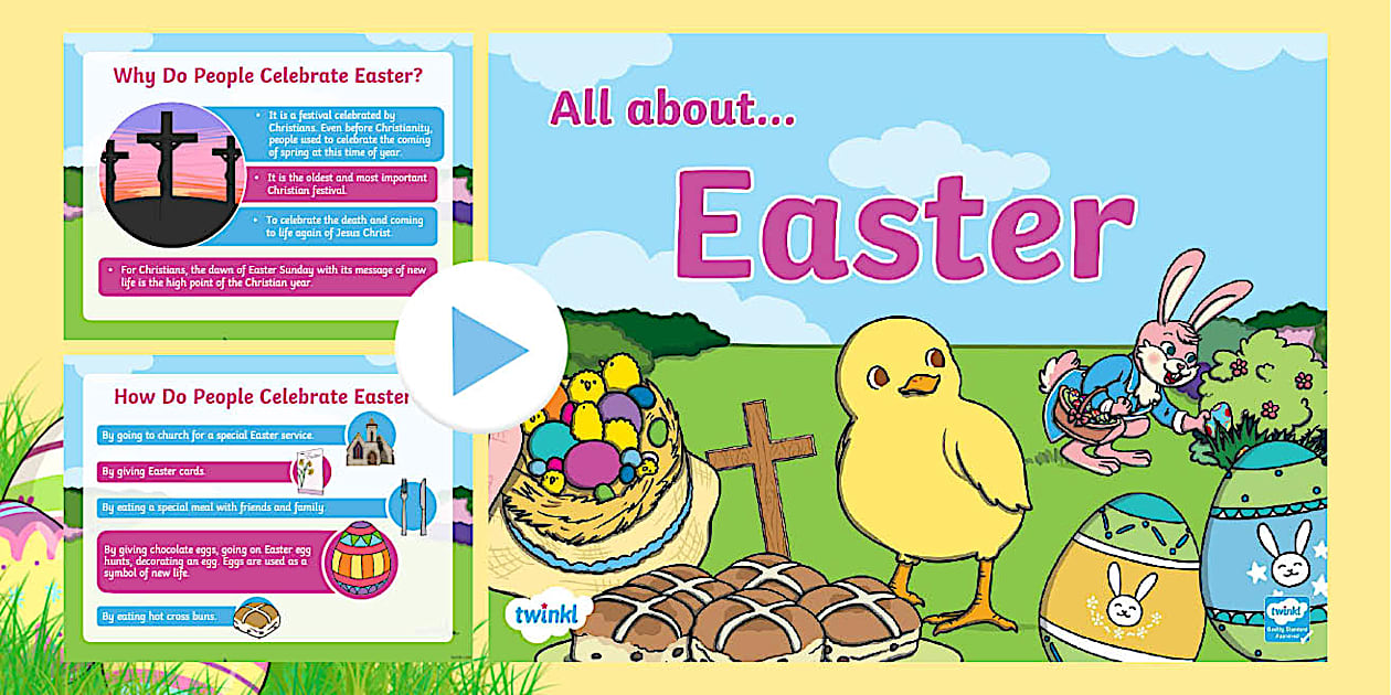 Why Do We Celebrate Easter PowerPoint - KS1/2 (teacher made)