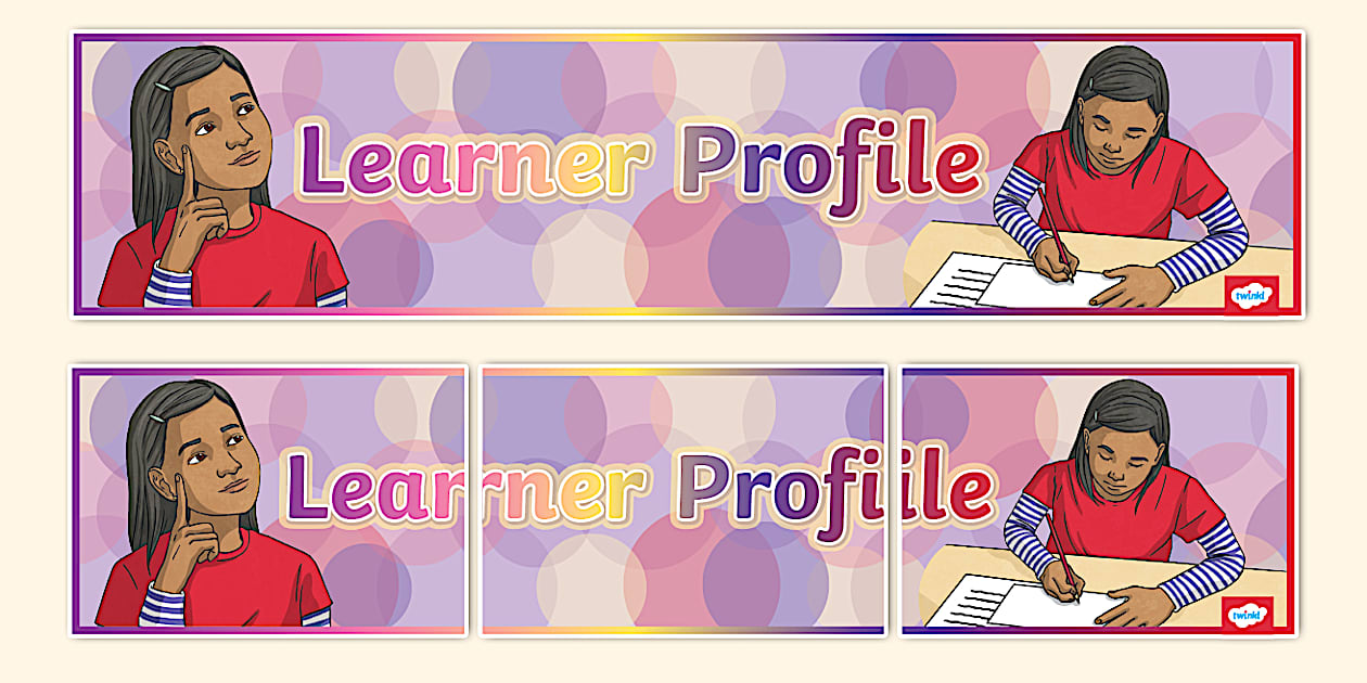 Learner Profile Display Banner (teacher made) - Twinkl