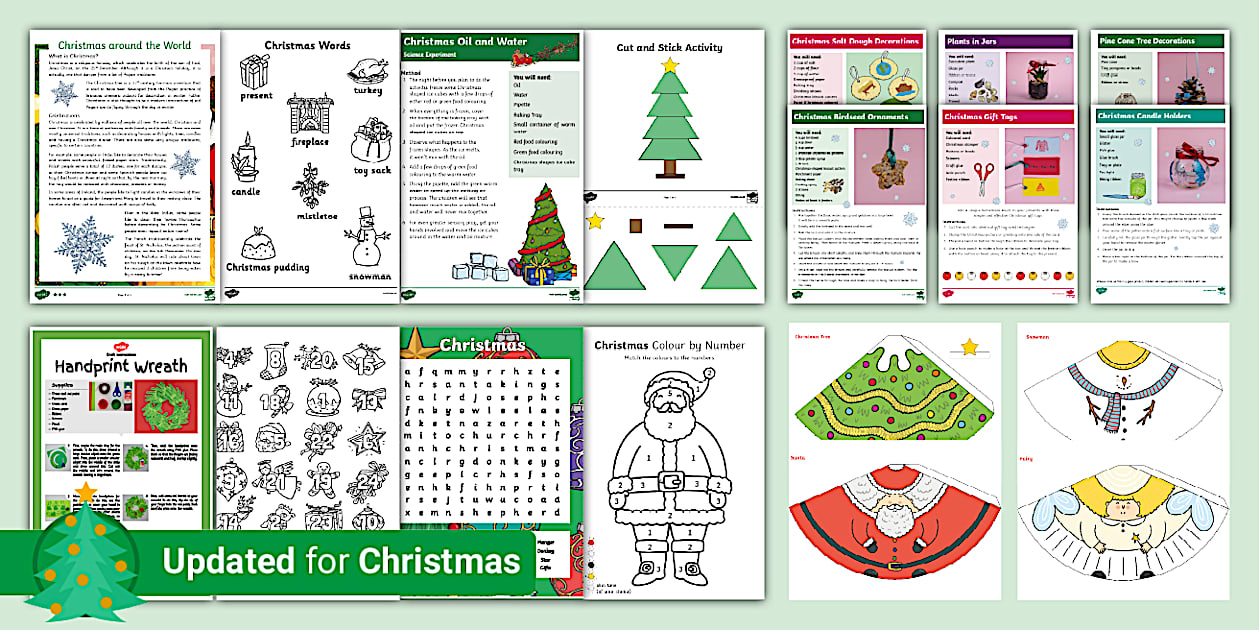 Childminder Christmas Activity Pack (teacher made) - Twinkl
