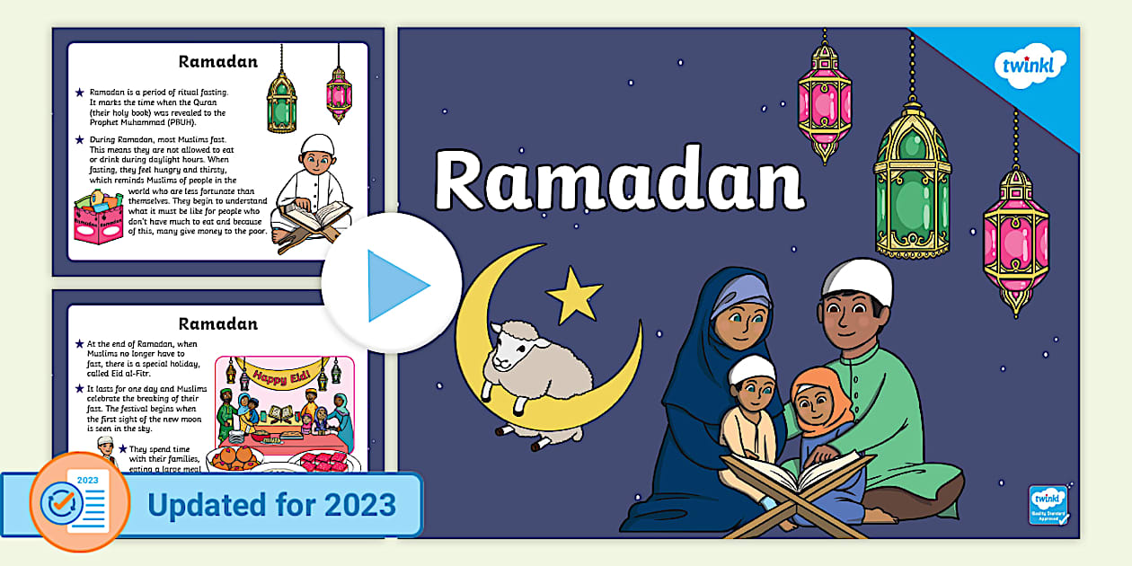 Ramadan Information PowerPoint | Parents KS1 Resource