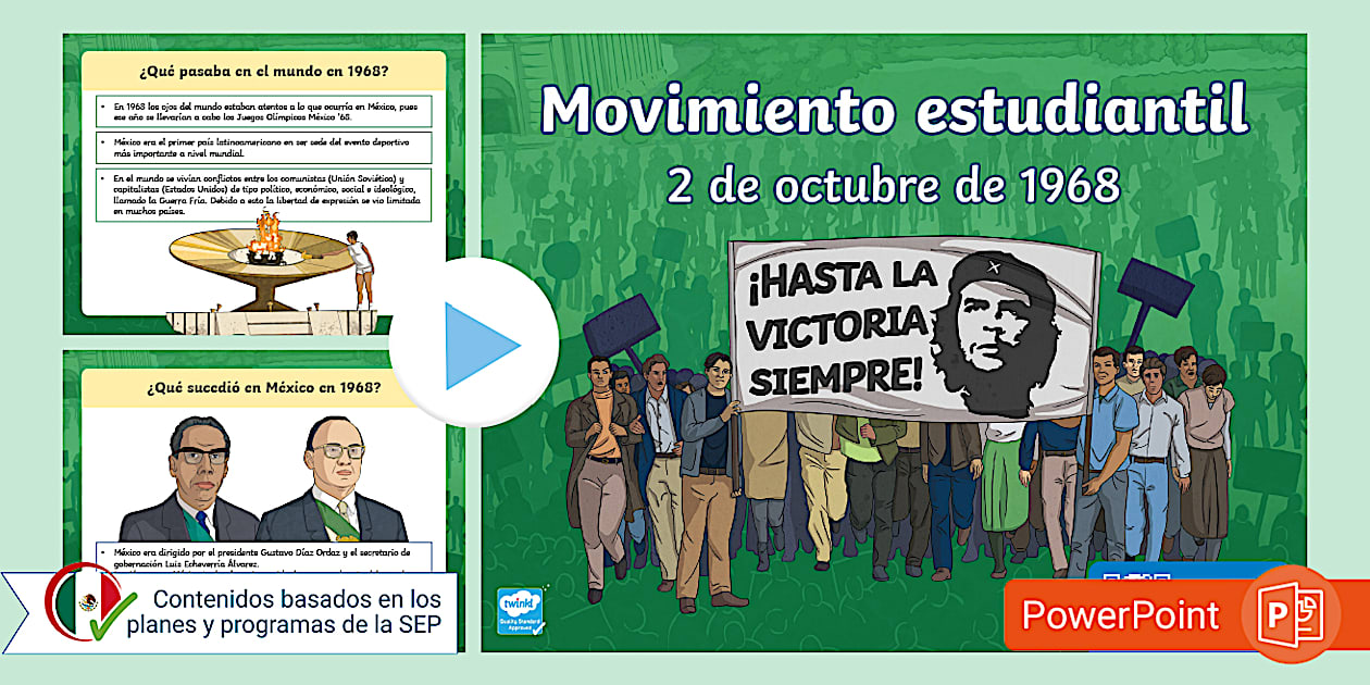 2 de octubre de 1968 - PowerPoint - Twinkl