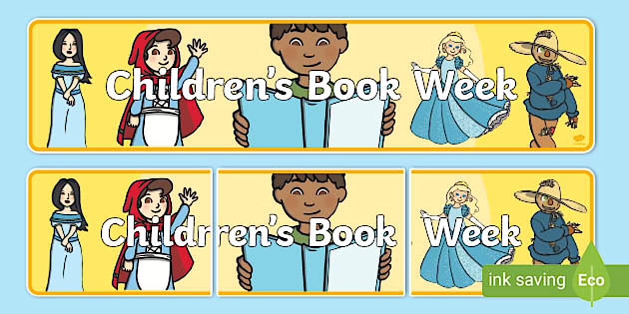 👉 Childrens Book Week Display Banner (teacher made)