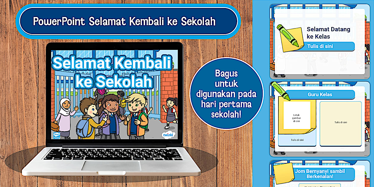 PowerPoint Selamat Kembali ke Sekolah