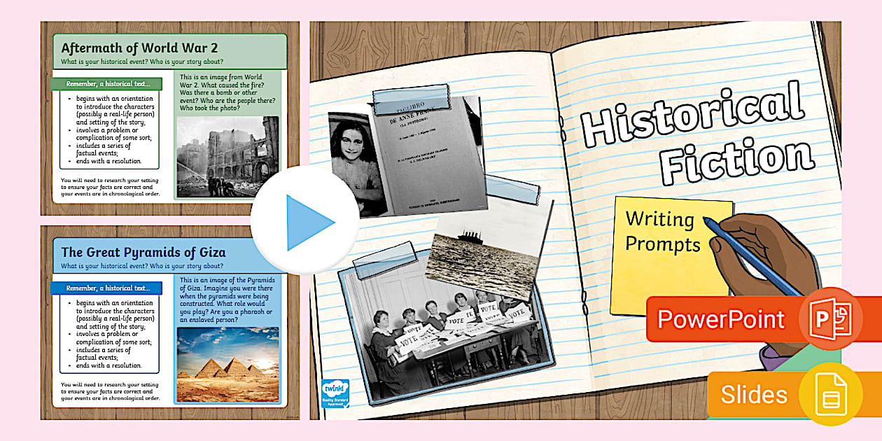 Historical Narrative-Writing PowerPoint and Google Slides