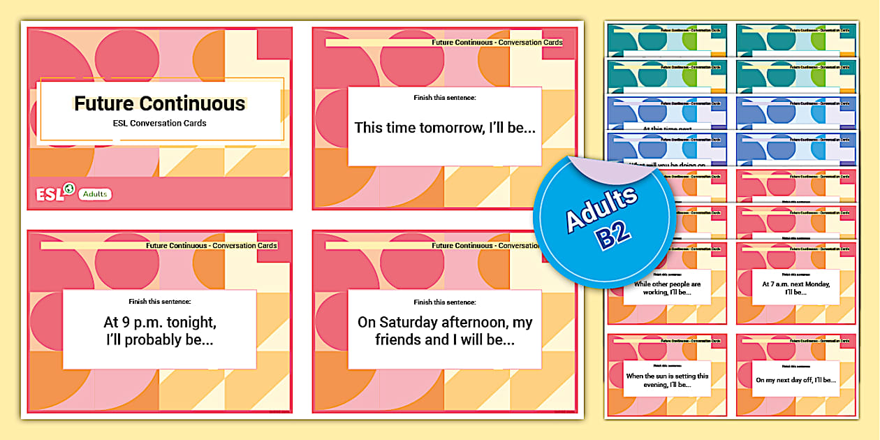 Future Continuous (teacher made) - Twinkl