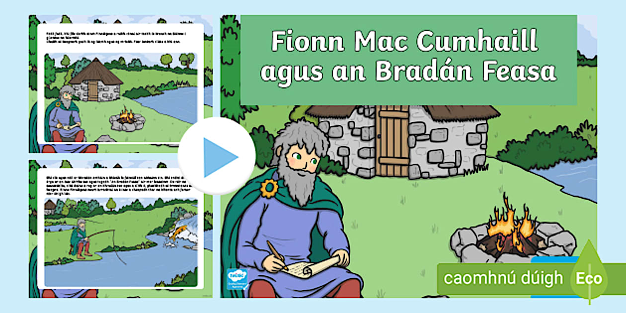 Fionn Mac Cumhail agus an Bradán Feasa | PowerPoint