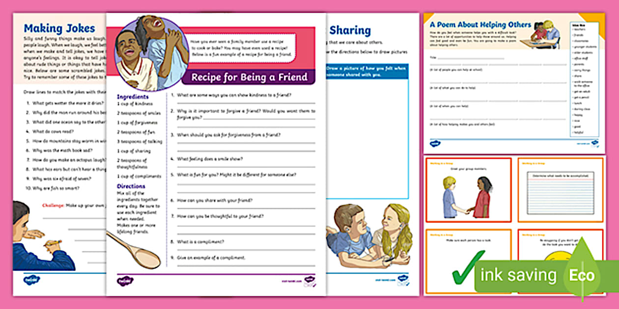 Social Situations at School Resource Pack (Teacher-Made)