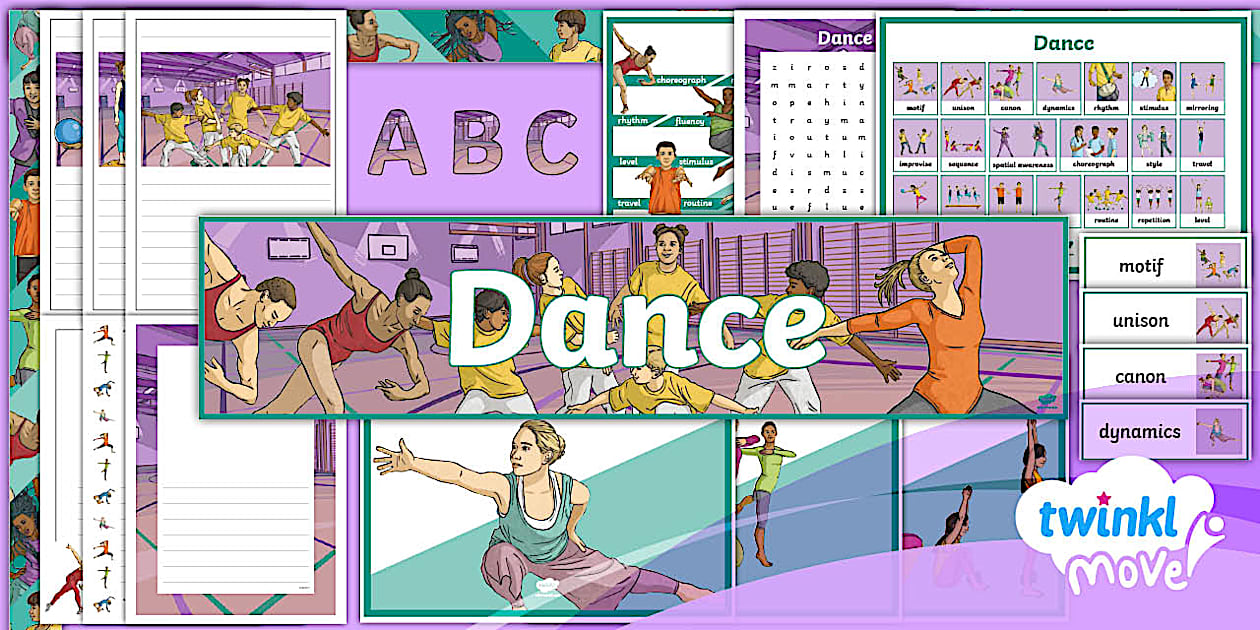 Dance Lessons Poster | Dance Pictures KS2 | PE Resources