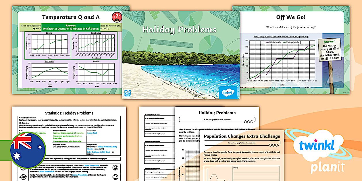 Year 6 Statistics: Line Graphs Lesson 3 (teacher made)