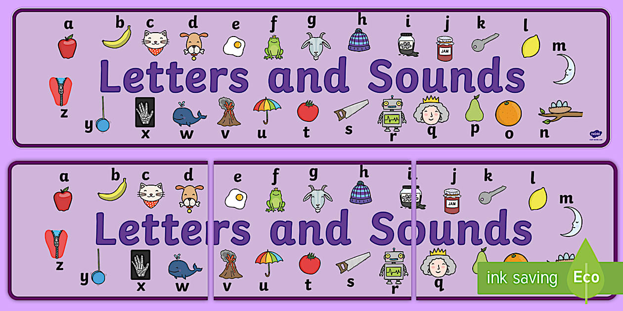 Alphabet Display Banner (teacher made) - Twinkl