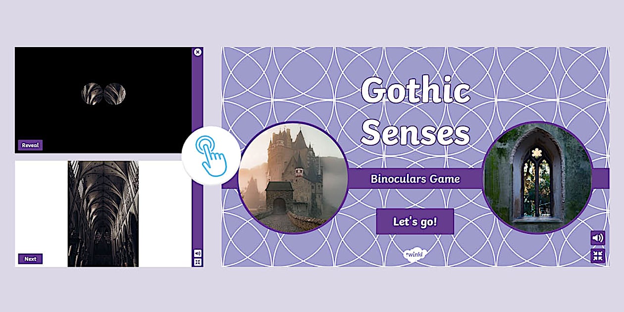 Gothic Senses Interactive Binoculars Game (teacher made)