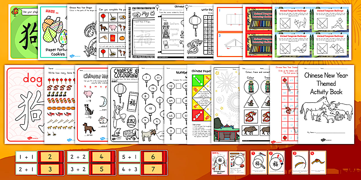 Chinese New Year Craft and Activity Pack (teacher made)